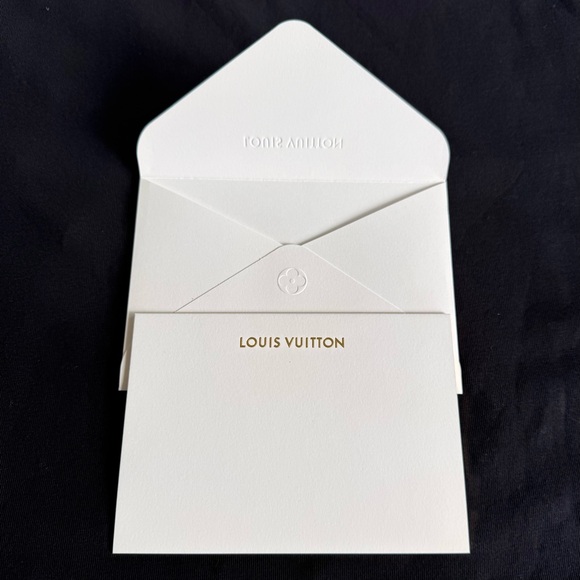 Louis Vuitton | Accessories | Louis Vuitton White Stationery Large ...
